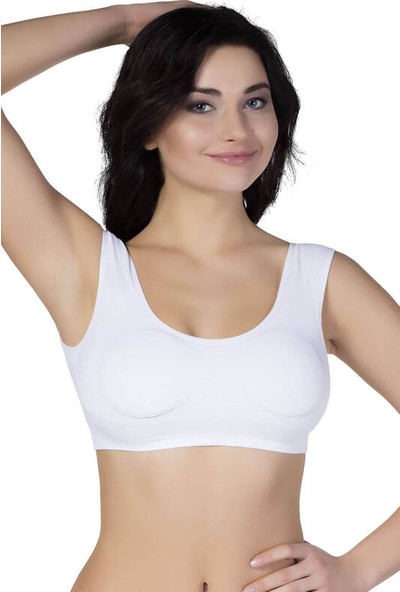 Kalın Askılı Pedli Büstiyer Sütyen 5319