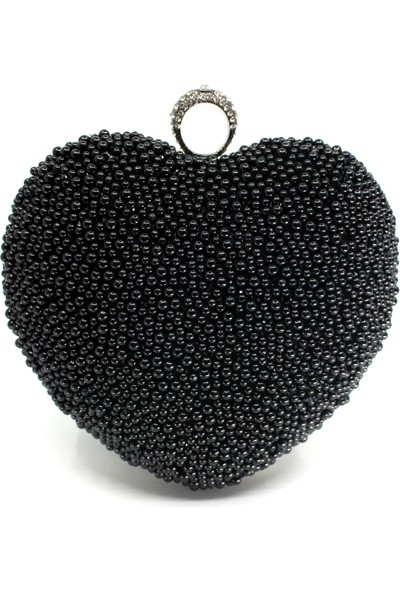 Çanta Sepetim Boncuk Detaylı Abiye Çanta