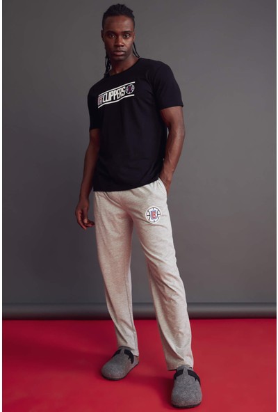 DeFacto NBA Los Angeles Clippers Lisanslı Regular Fit Pijama Takımı W0511AZ21WN
