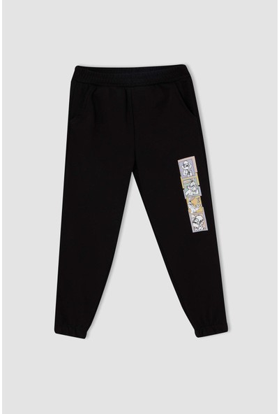DeFacto Kız Çocuk Looney Tunes Lisanslı Regular Fit Jogger Eşofman Alt V9450A621WN