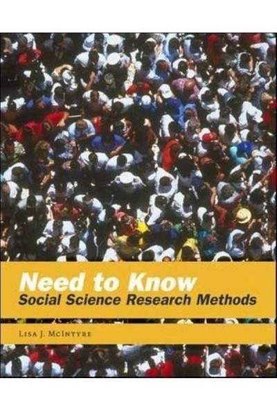 Need To Know Socıal Scıence Research Methods