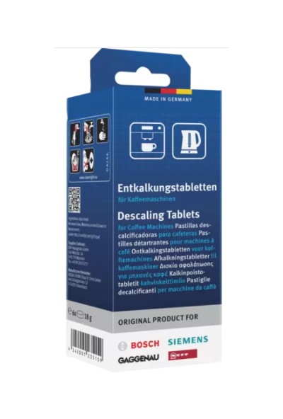 Bosch Kahve Makinesi Kireç Temizleme Tableti 6 Adet