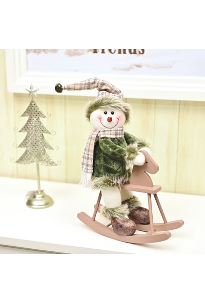 Karaca Home Snowman Dekoratif Obje Haki
