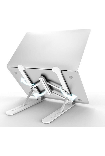 Telefon Tablet Standı Yükseklik Ayarlı Stand Beyaz Telefon Tablet Standı Yükseklik Ayarlı Stand Beyaz