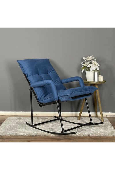 Berta Concept Harpy Lacivert Sallanır Sandalye & Dinlenme Koltuğu