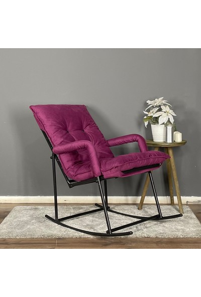 Berta Concept Harpy Mor Sallanır Sandalye & Dinlenme Koltuğu