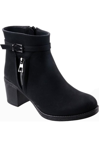 Papuçcity Leona 1612 Kadın 6,5 cm Topuklu Bot