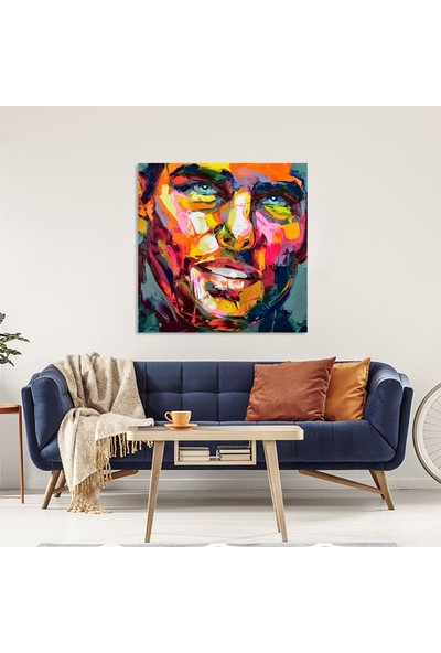 Tablo Life Çin Prensesi Yağlı Boya Dokulu Tablo