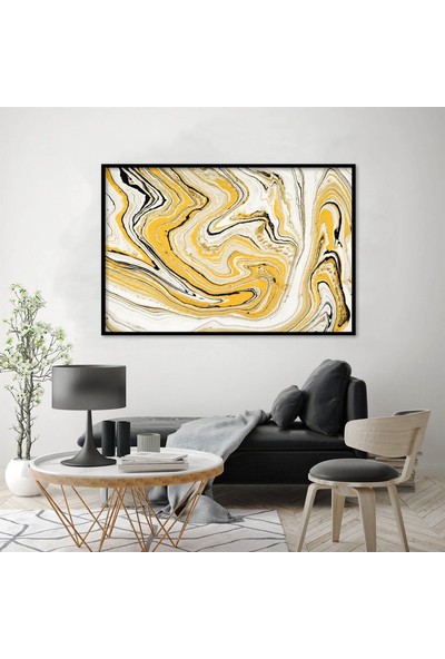 Tablo Life Soyut Pastel Yağlı Boya Dokulu Tablo