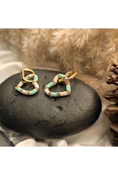 Swell Kalp Yeşil Küpe