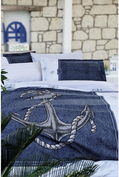 Özdilek Özdilek Pike Tk Rf Çift Kişilik Gri Anchor Denim