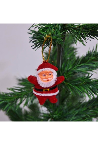 Boncuk Avm Noel Yılbaşı 2022 Baba Ağaç Dekorasyon Süsleme Seti 6'li