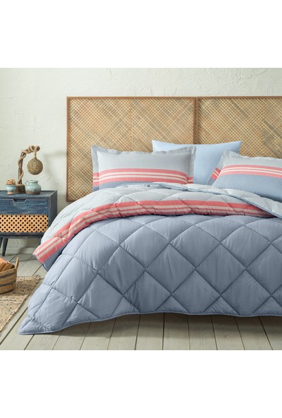 Yataş Bedding Lupin Çift Kişilik Uyku Seti - Indigo