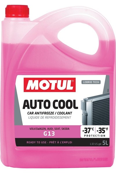 Motul Auto Cool G13 Vw Antifriz -37 Derece 5 Litre Motul Auto Cool G13 Vw Antifriz -37 Derece 5 Litre
