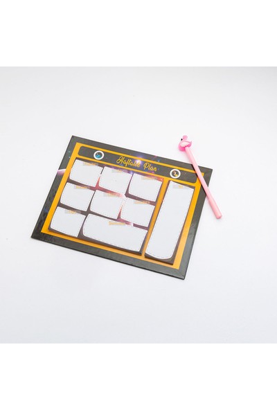 Marka Baba Astronot Ay Haftalık Planlayıcı Marka Baba Astronot Ay Haftalık Planlayıcı