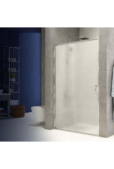 Durul Duşakabin 118 cm Ön Cephe 5mm Yükseklik 180 cm Buzlu Cam 1s/1k