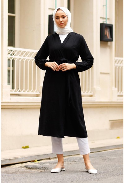 Meqlife Giy Çık Kap Beli Büzgü Detaylı