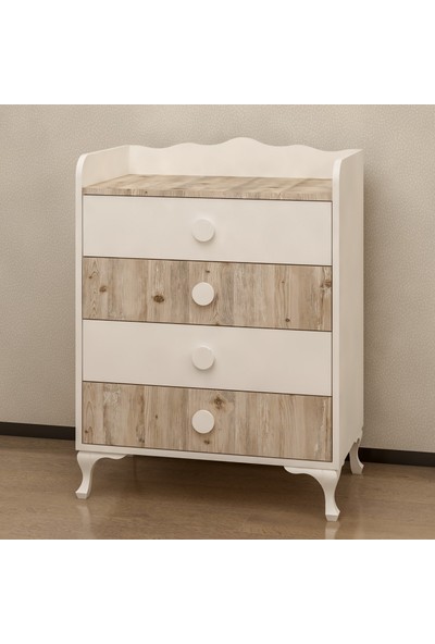 Garaj Home Şifonyer 4 Çekmeceli - Soho