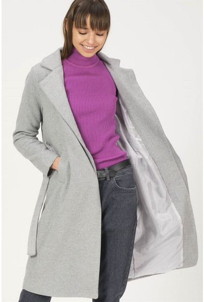 Dewberry Z6735 Dewberry Bayan Kaban-Gri Dewberry Z6735 Dewberry Bayan Kaban-Gri