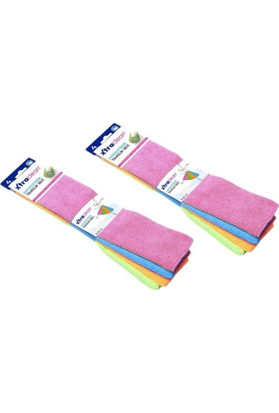 Xtra Clean Mikrofiber Bez 2 x 4'lü