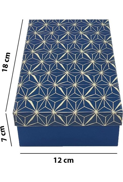 Teyreki Gıpta Kio Dikdörtgen Hediyelik Boş Kutu No:1 - 12 cm x 18 cm x 7 cm Teyreki Gıpta Kio Dikdörtgen Hediyelik Boş Kutu No:1 - 12 cm x 18 cm x 7 cm