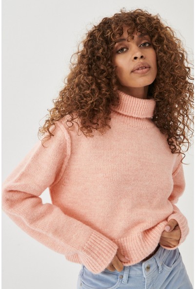 Wrangler Regular Fit Normal Kesim Balıkçı Yaka Triko