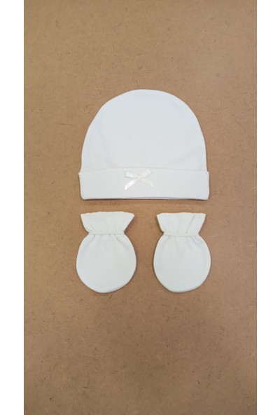 Sevi Bebe Yeni Dogan Şapka Eldiven Set Sevi Bebe Yeni Dogan Şapka Eldiven Set
