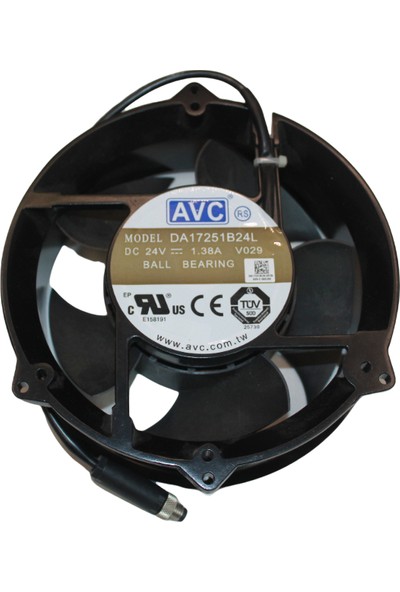 Avc DA17251B24L 1.38A Büyük Hava Hacmi Inverter Fanı Avc DA17251B24L 1.38A Büyük Hava Hacmi Inverter Fanı
