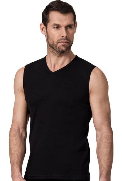 Namaldı Erkek 6'lı Ribana V Yaka Kolsuz Atlet Namaldı Erkek 6'lı Ribana V Yaka Kolsuz Atlet