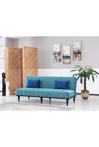 İpek Mobilya Stil Üçlü Kanepe Turkuaz İpek Mobilya Stil Üçlü Kanepe Turkuaz
