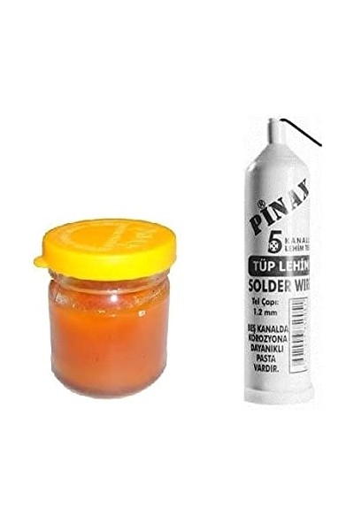 Yayke Tüp Lehim Teli Lehim Pastası