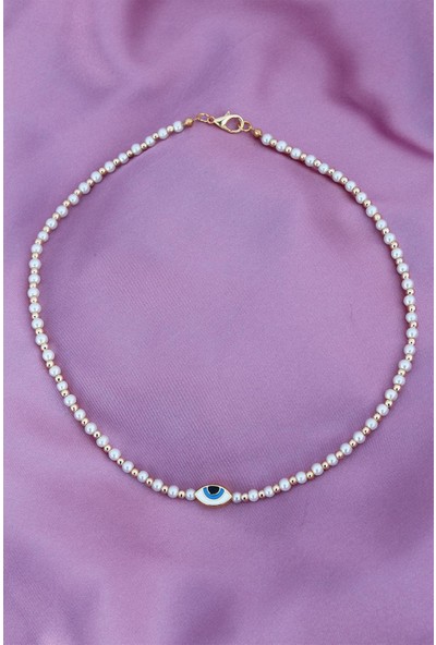 Clariss Göz Figürlü Inci Kolye Clariss Göz Figürlü Inci Kolye