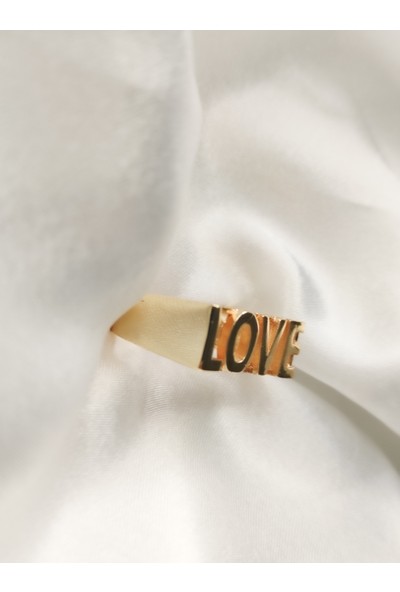 Swell Love Ayarlanabilir Yüzük Altın Renk Swell Love Ayarlanabilir Yüzük Altın Renk