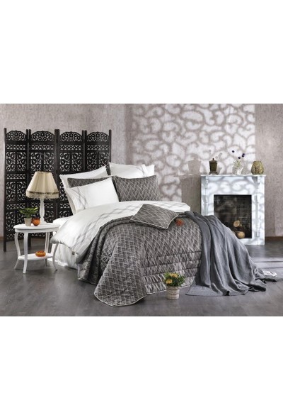 Nazik Home Alizya 15 Parça Çeyiz Seti Gri