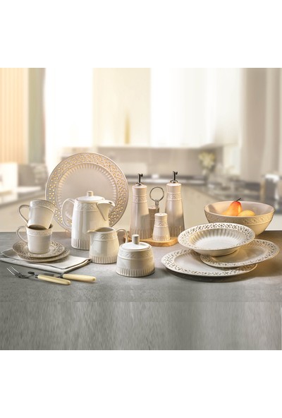 Aryıldız Porselen 41 Parça Sunum Seti Takımı