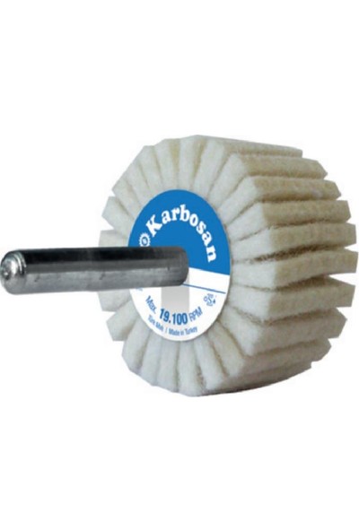 Karbosan 35X30 Saplı Mop Zımpara Keçeli 955194
