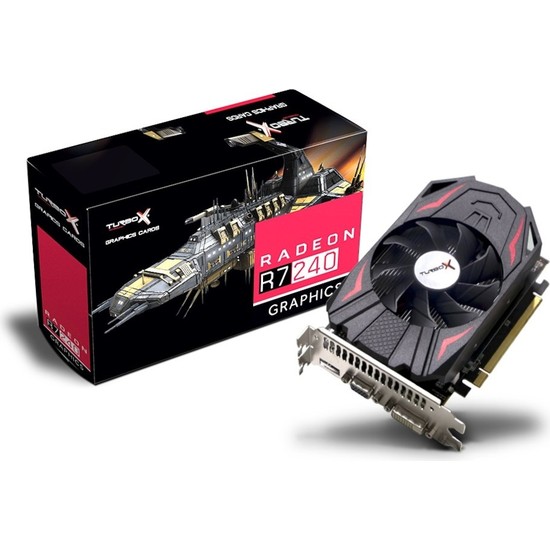 Turbox Amd Radeon R7 240 4 GB 128 Bit Gddr5 HDMI DVI DX12 Fiyatı