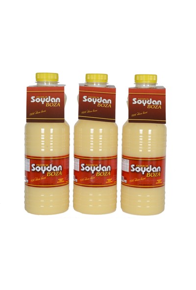 Pazarcık Soydan Boza 1 lt x 3'lü Pazarcık Soydan Boza 1 lt x 3'lü