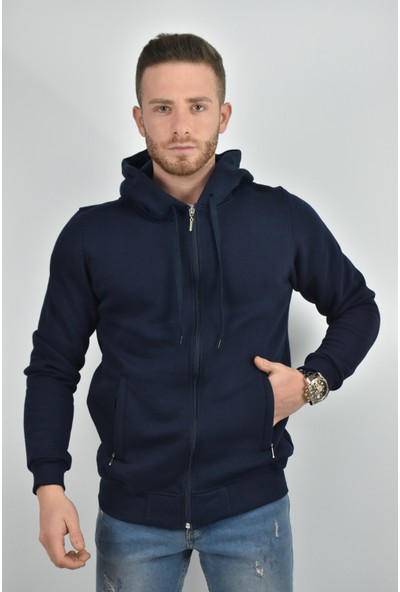 Zidanlife Zidan 264 Kapşonu Astarlı Fermuarlı Flato Cepli 3 Iplik Sweatshirt Zidanlife Zidan 264 Kapşonu Astarlı Fermuarlı Flato Cepli 3 Iplik Sweatshirt