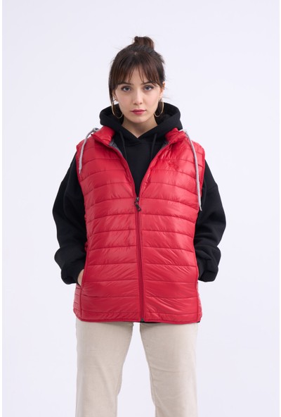 Sobasic Kırmızı Seyyar Kapüşonlu Cepli Yelek (YLK41004) Sobasic Kırmızı Seyyar Kapüşonlu Cepli Yelek (YLK41004)