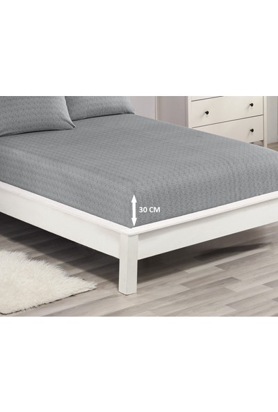 Evorhome Çarşaf Takımı Çift Kişilik Beyaz Lastikli 180 x 200cm Evorhome Çarşaf Takımı Çift Kişilik Beyaz Lastikli 180 x 200cm