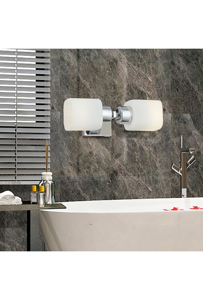 Armin 2li krom kaplama Banyo aplik Armin 2li krom kaplama Banyo aplik