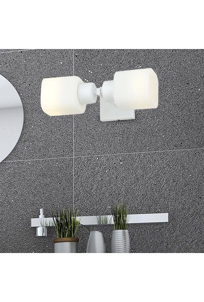 Armin 2li beyaz Banyo aplik