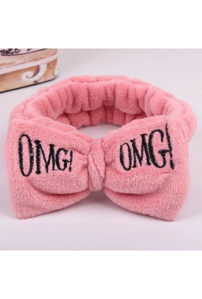 Secar Gülkurusu Omg Fiyonklu Peluş Spa Saç Bandı