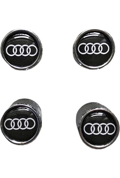 Cms Audı Sibop Kapağı - Metal Sibop Kapağı - Lüks Audı Sibop - 4 Adet