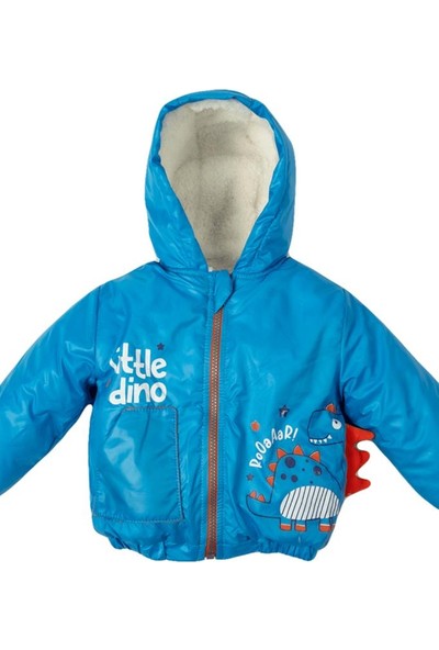 Poky Erkek Çocuk Mont Kaban Modelleri Kapüşonlu Little Dino Poky Erkek Çocuk Mont Kaban Modelleri Kapüşonlu Little Dino