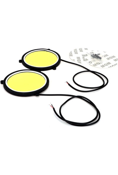 Techmaster Araba Yuvarlak Gündüz Sis Farı Beyaz Işık Techmaster Araba Yuvarlak Gündüz Sis Farı Beyaz Işık