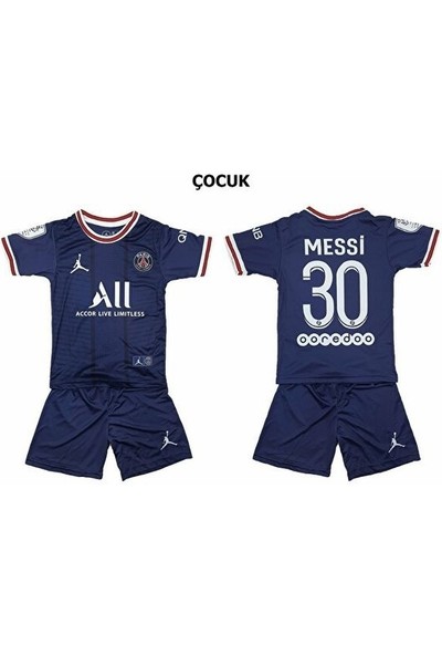 Psg Lıonel Messı Çocuk Forma 2021-2022 Yeni Sezon