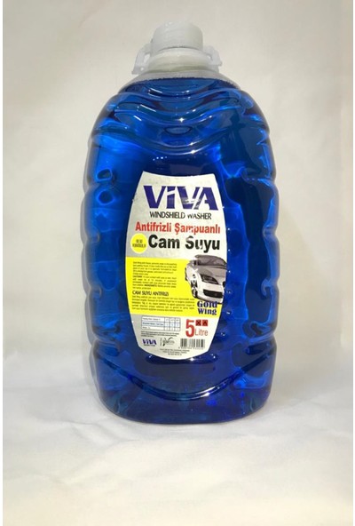Viva Antifrizli ve Şampuanlı 5l Cam Suyu -20°c
