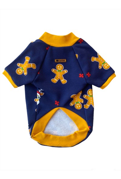 Luli Pet Gingerbread Polarlı Kedi Köpek Sweatshirt Luli Pet Gingerbread Polarlı Kedi Köpek Sweatshirt